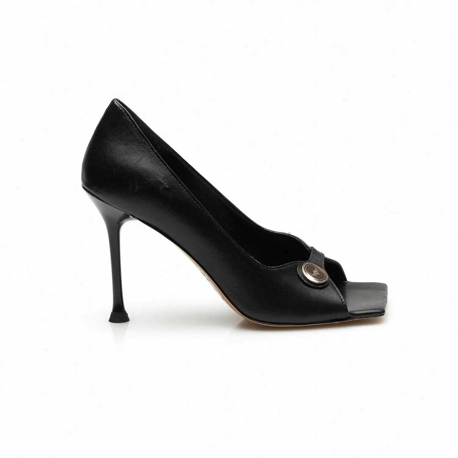 Portlux | Open Front High Heel Shoes